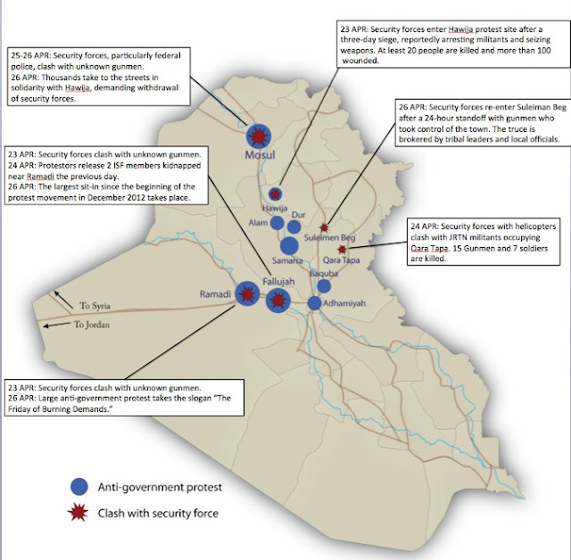 Anti-government Protest | Map Room | ISW