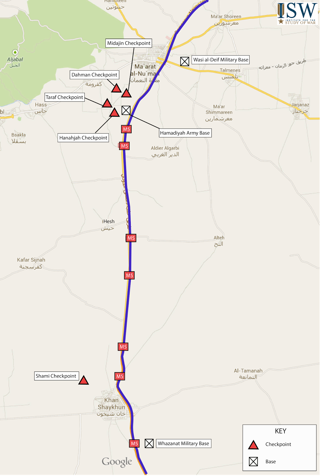 Checkpoints on the M5 Highway | ISW