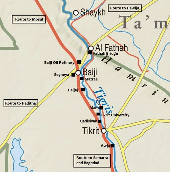 ISIS Risks Losing Baiji City | ISW