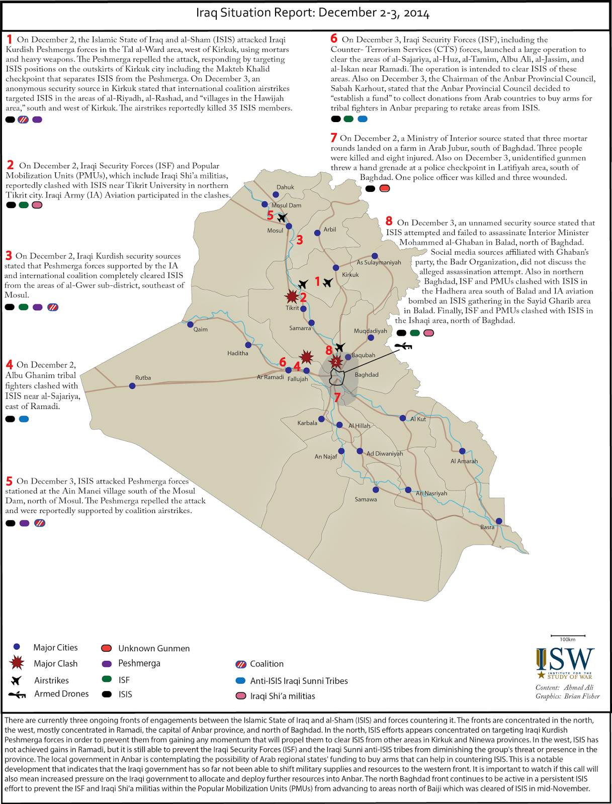 Iraq Situation Report: December 2-3, 2014 | ISW