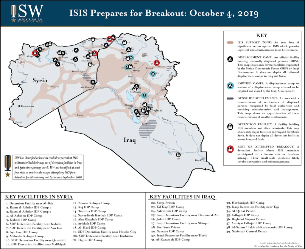ISIS Campaign to Escape Detention in Syria and Iraq | ISW