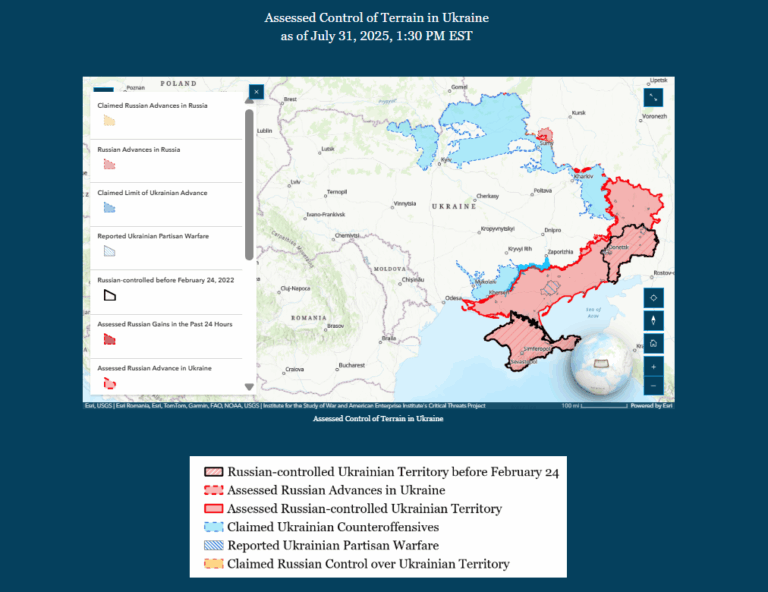 Interactive Map: Russia's Invasion of Ukraine | ISW