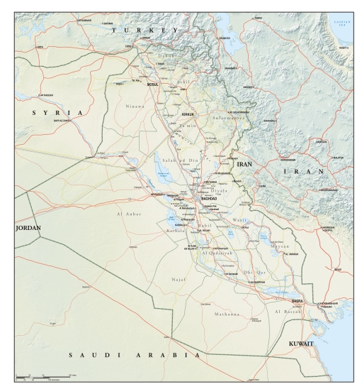 Map of Iraq | ISW