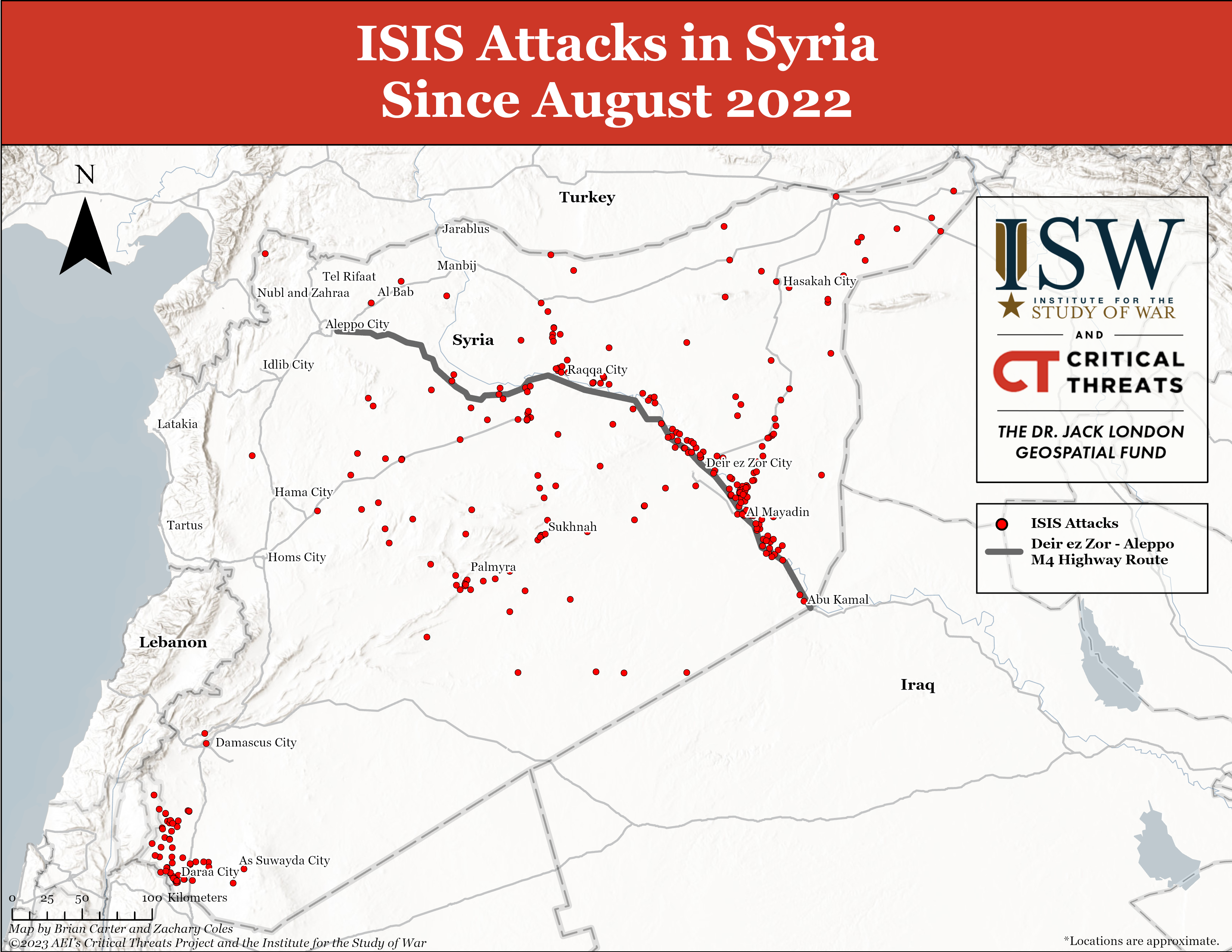 Isis Attacks in Syria Since August 2022 | ISW
