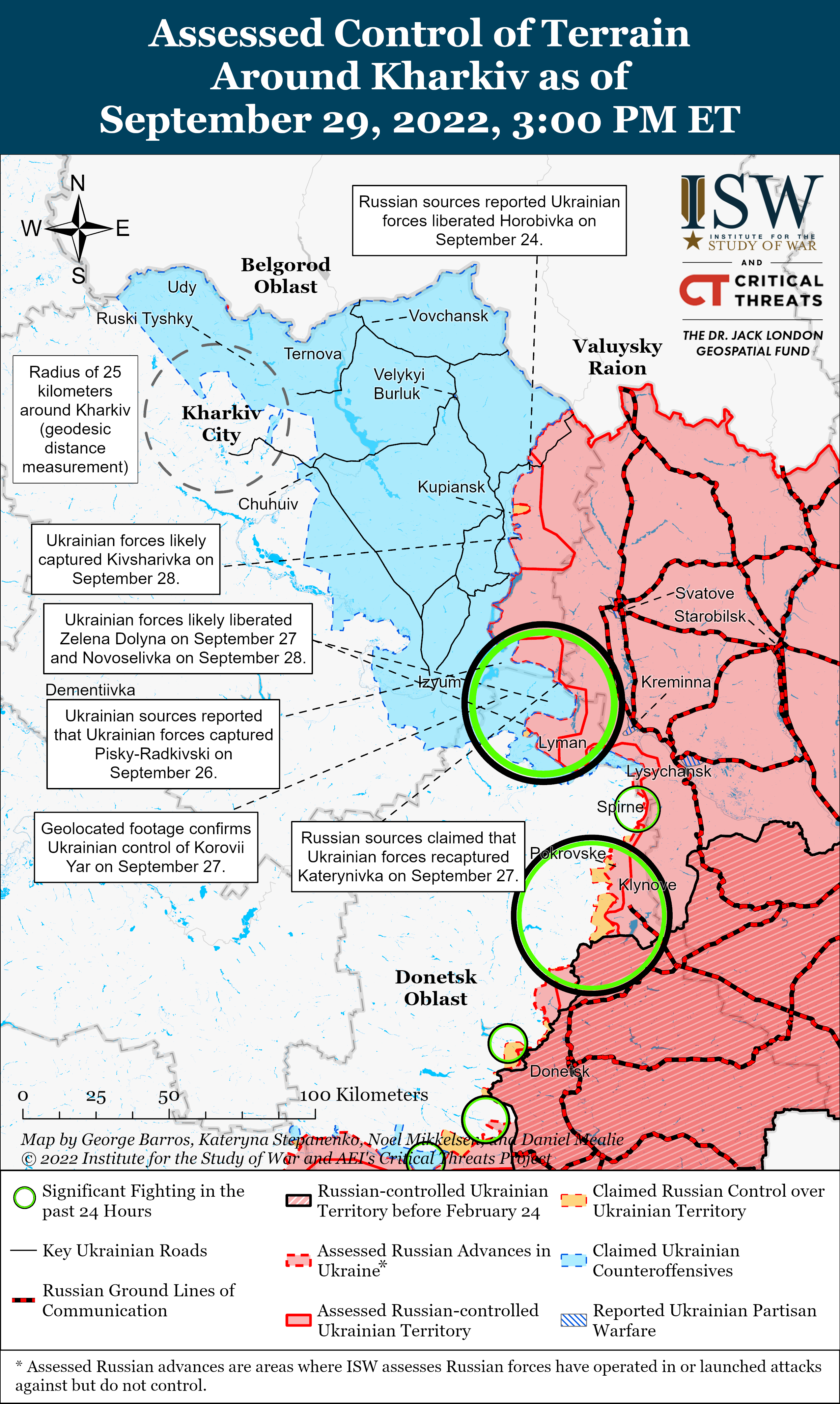 Russian Offensive Campaign Assessment, September 29, 2022 | ISW