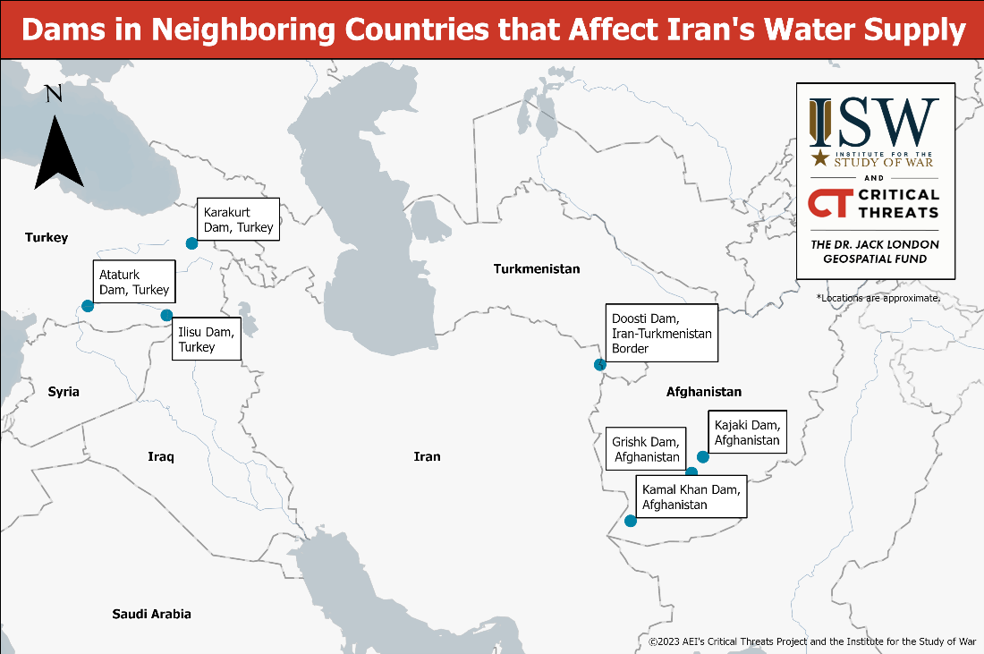 Dams in Neighboring Countries That Affect Iran's Water Supply | ISW