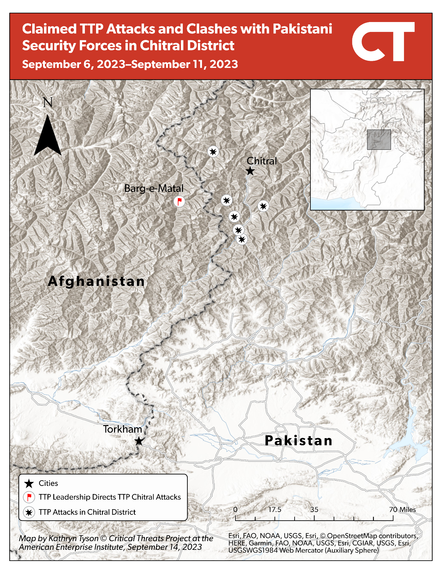 Claimed TTP Attacks and Clashes With Pakistani Security Forces in ...