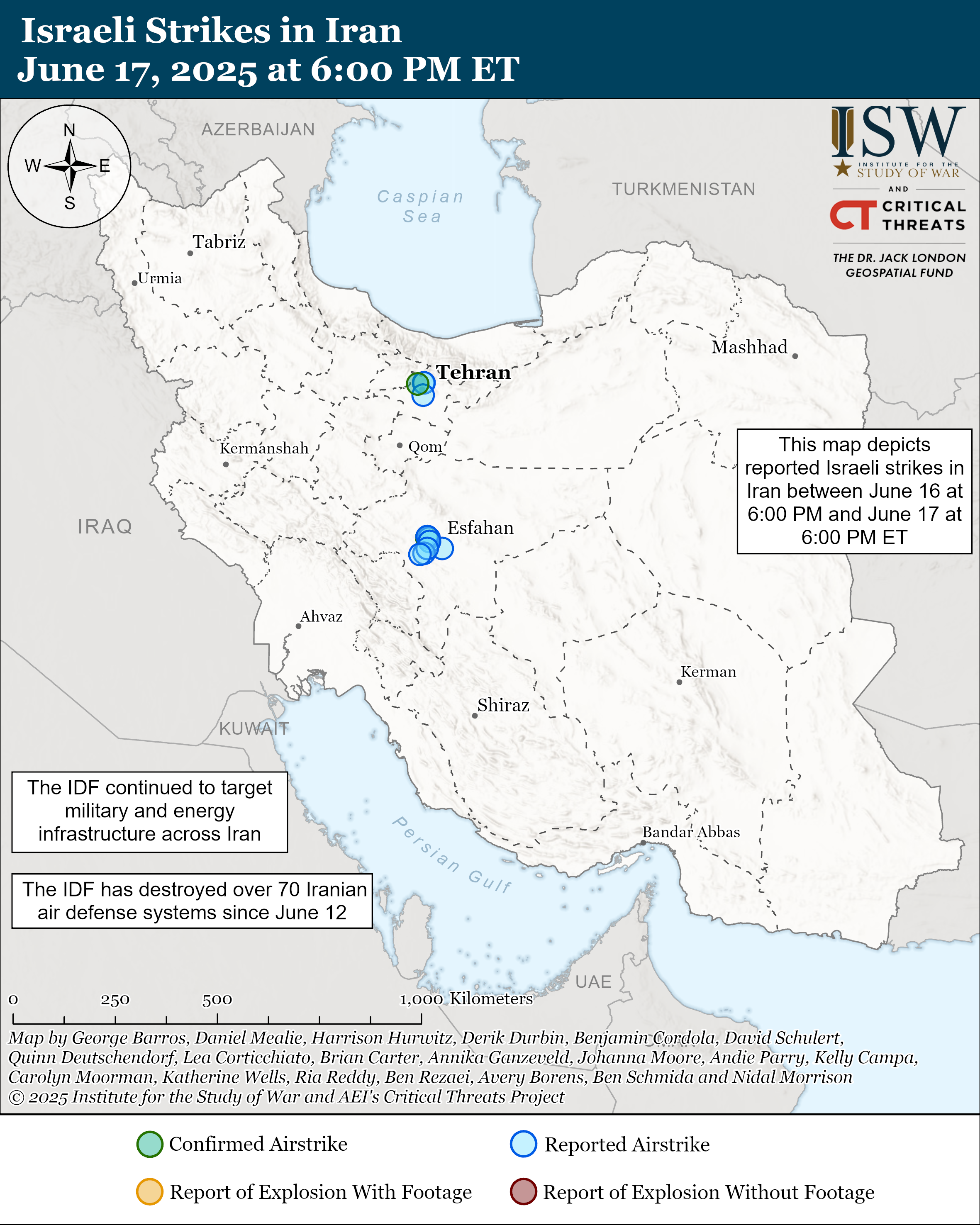 Iran Update Special Report, June 17, 2025, Evening Edition | ISW