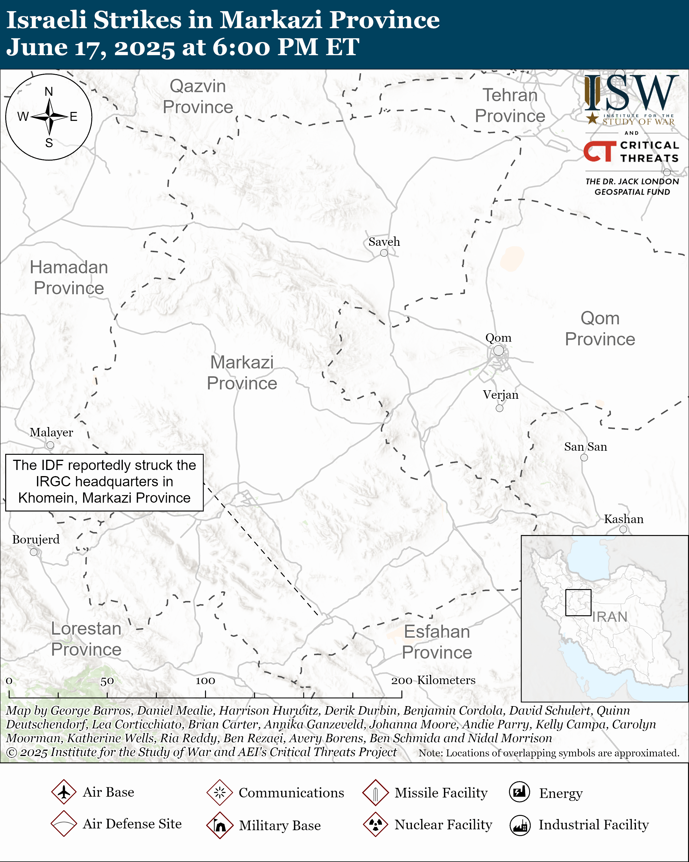 Iran Update Special Report, June 17, 2025, Evening Edition | ISW