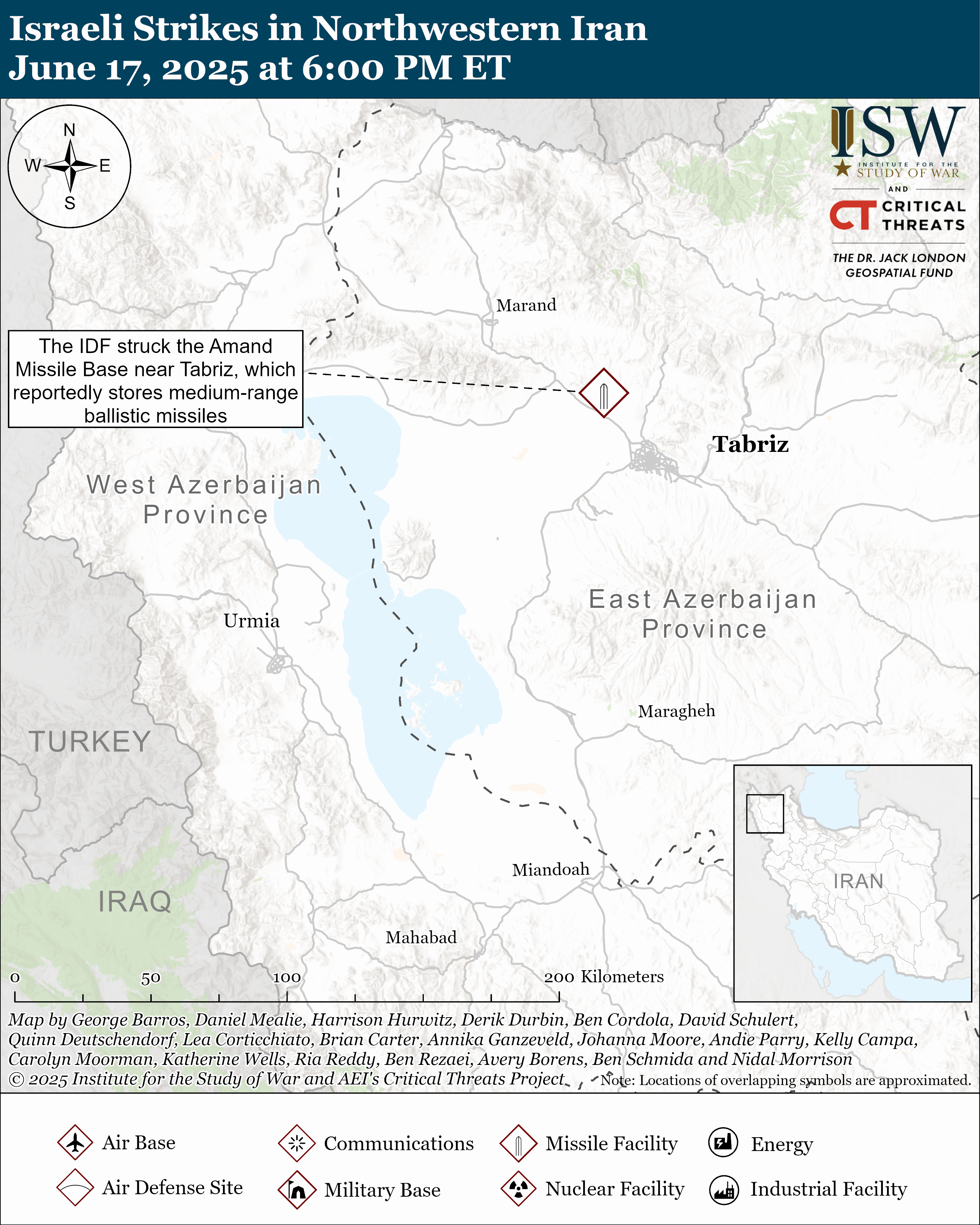 Iran Update Special Report, June 17, 2025, Evening Edition | ISW