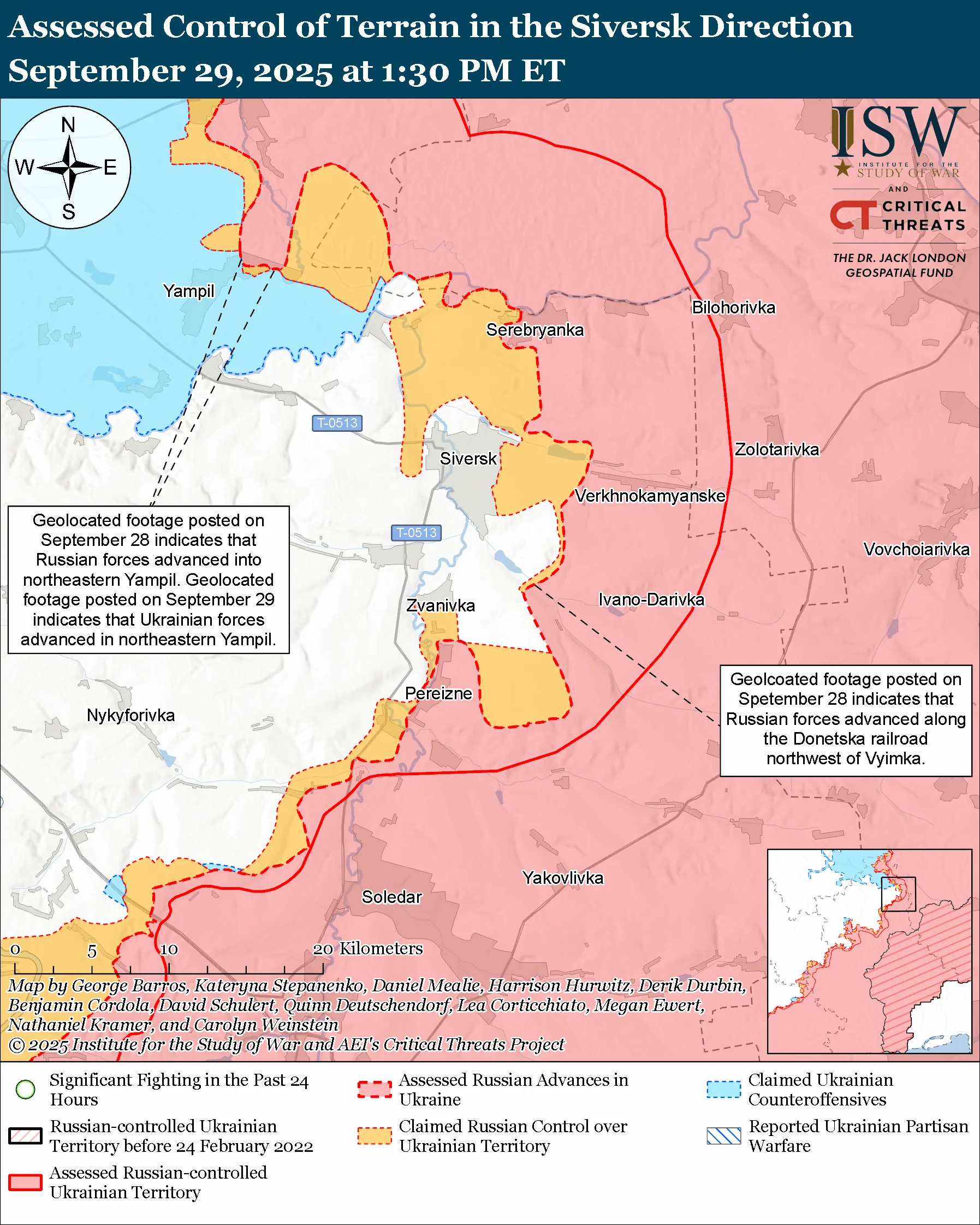 Russian Offensive Campaign Assessment, Sept. 29, 2025 | ISW