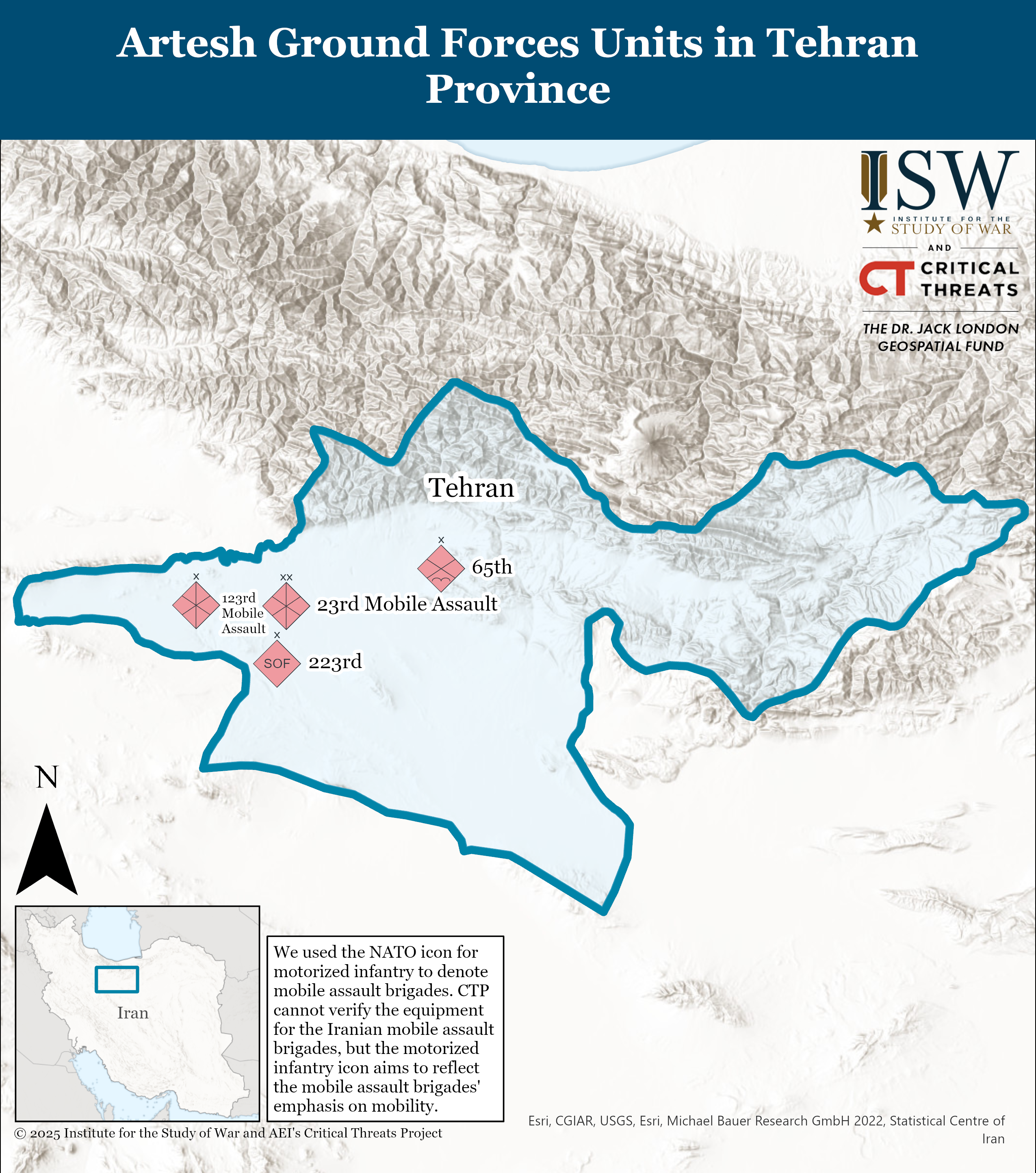Order of Battle of the Iranian Artesh Ground Forces | ISW