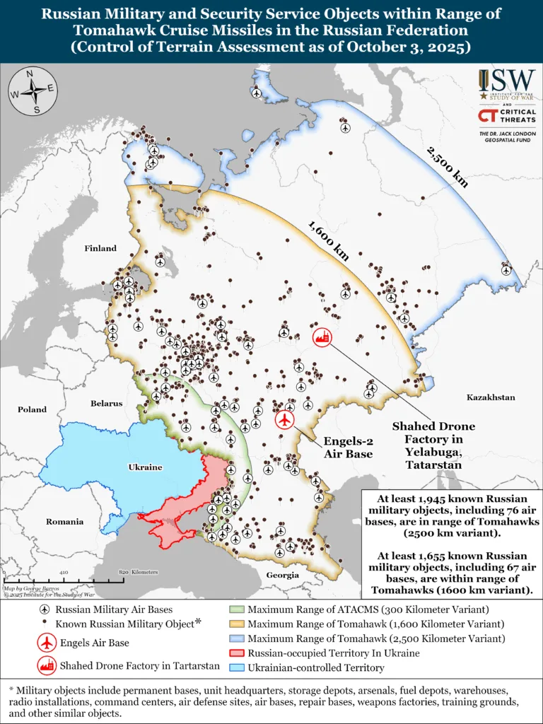 What to know about Tomahawk cruise missiles | ISW