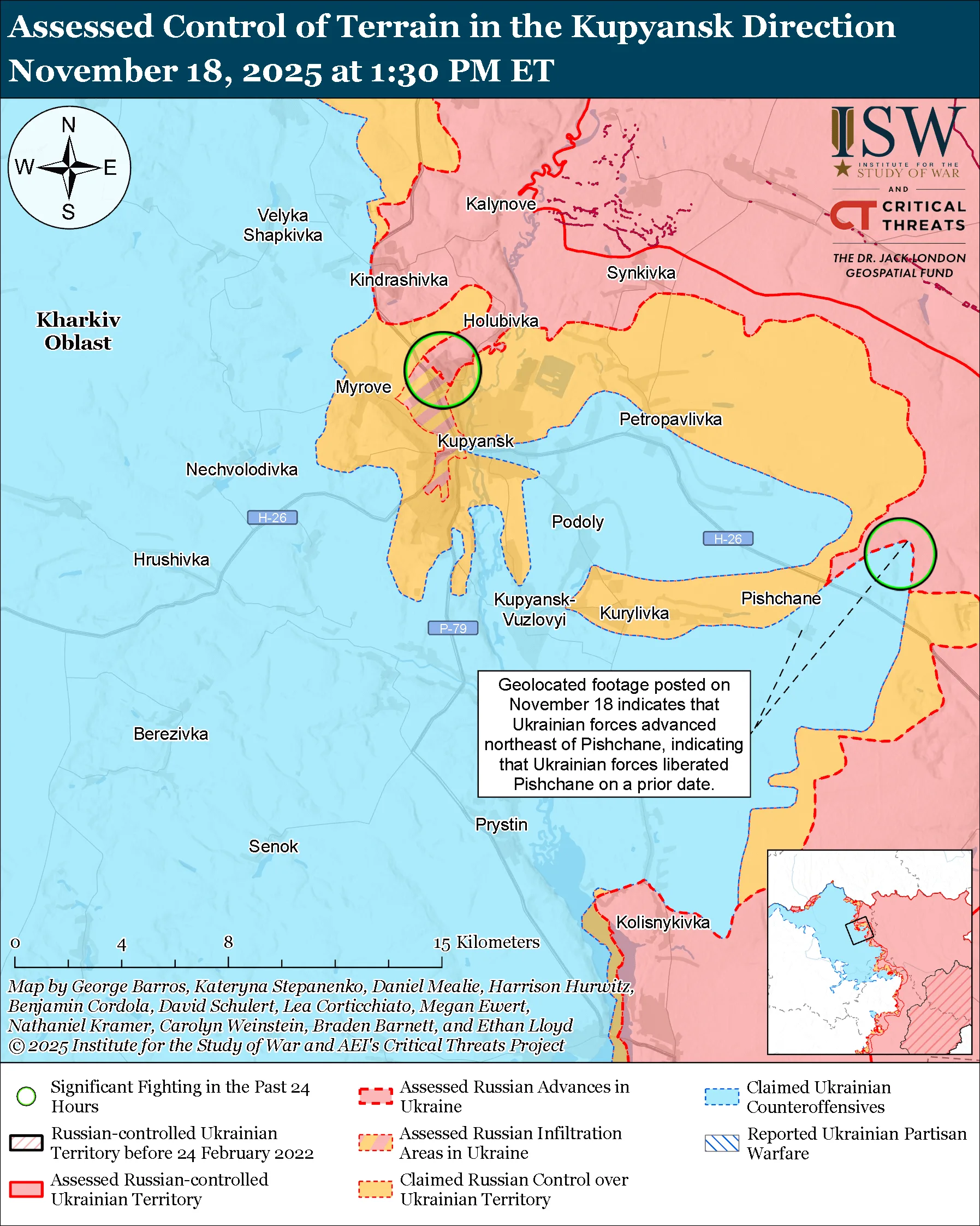 Russian Offensive Campaign Assessment, Nov. 18, 2025 | ISW