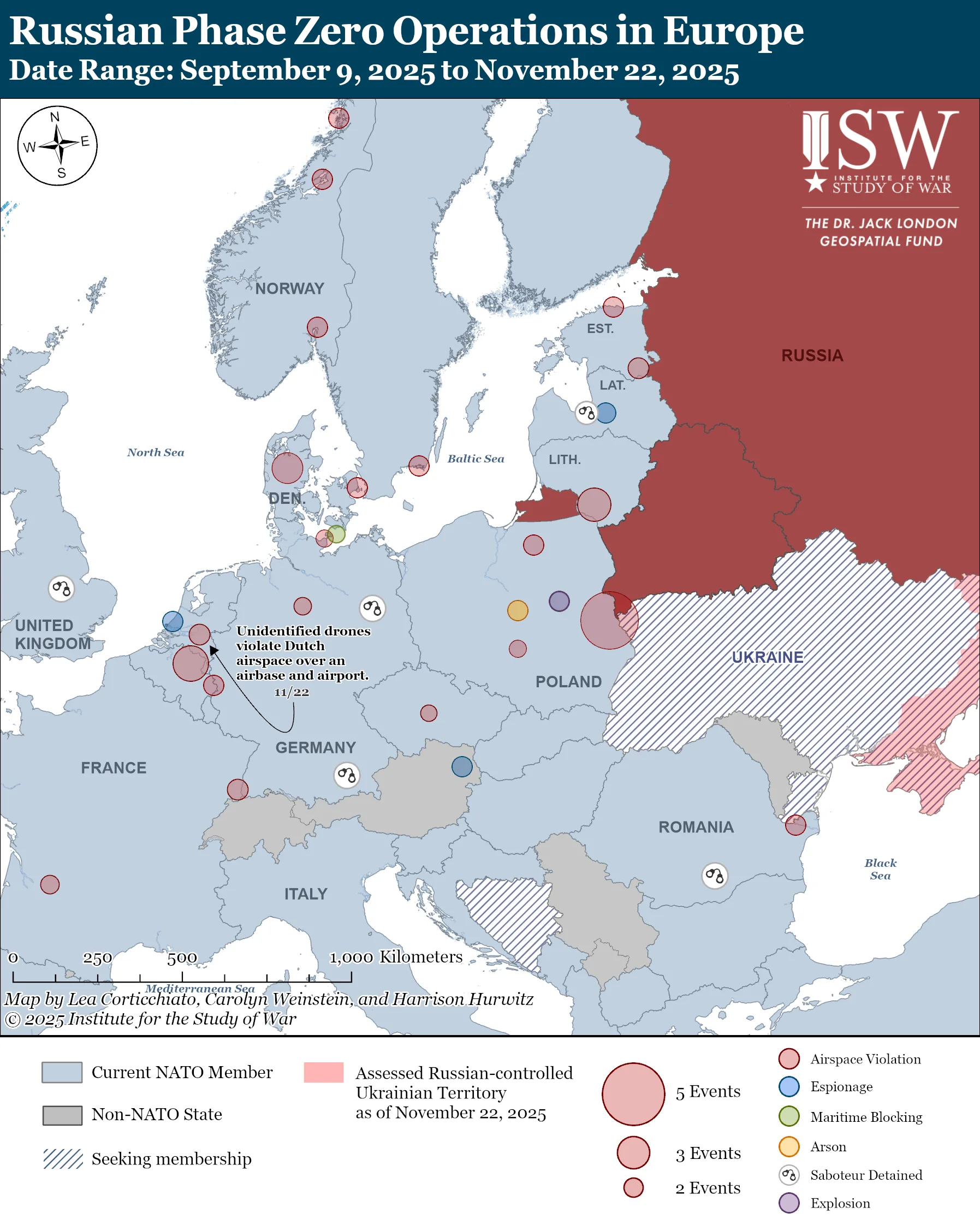 Russian Offensive Campaign Assessment, Nov 22, 2025 | ISW