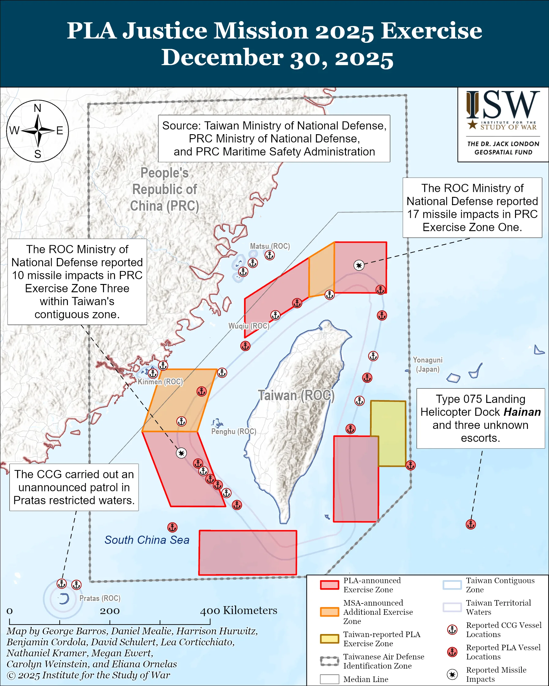 PLA Justice Mission 2025 Exercise, December 30, 2025 | ISW