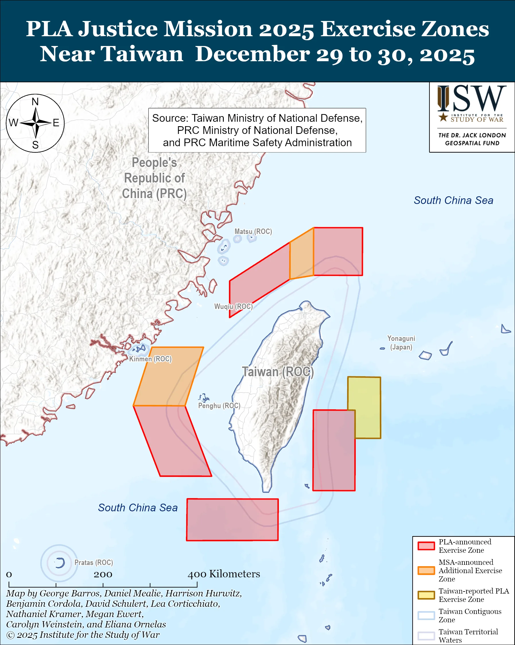 Surprise PRC Military Exercise Around Taiwan | ISW