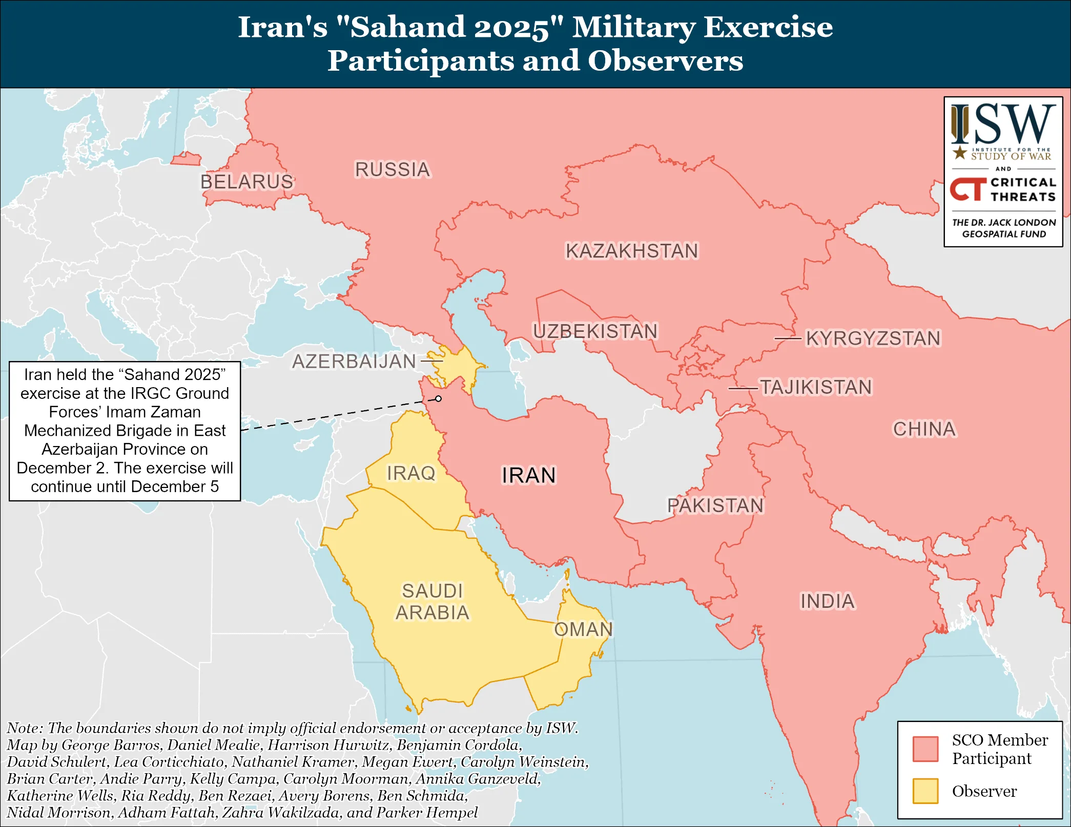 Iran Update, December 2, 2025 | ISW