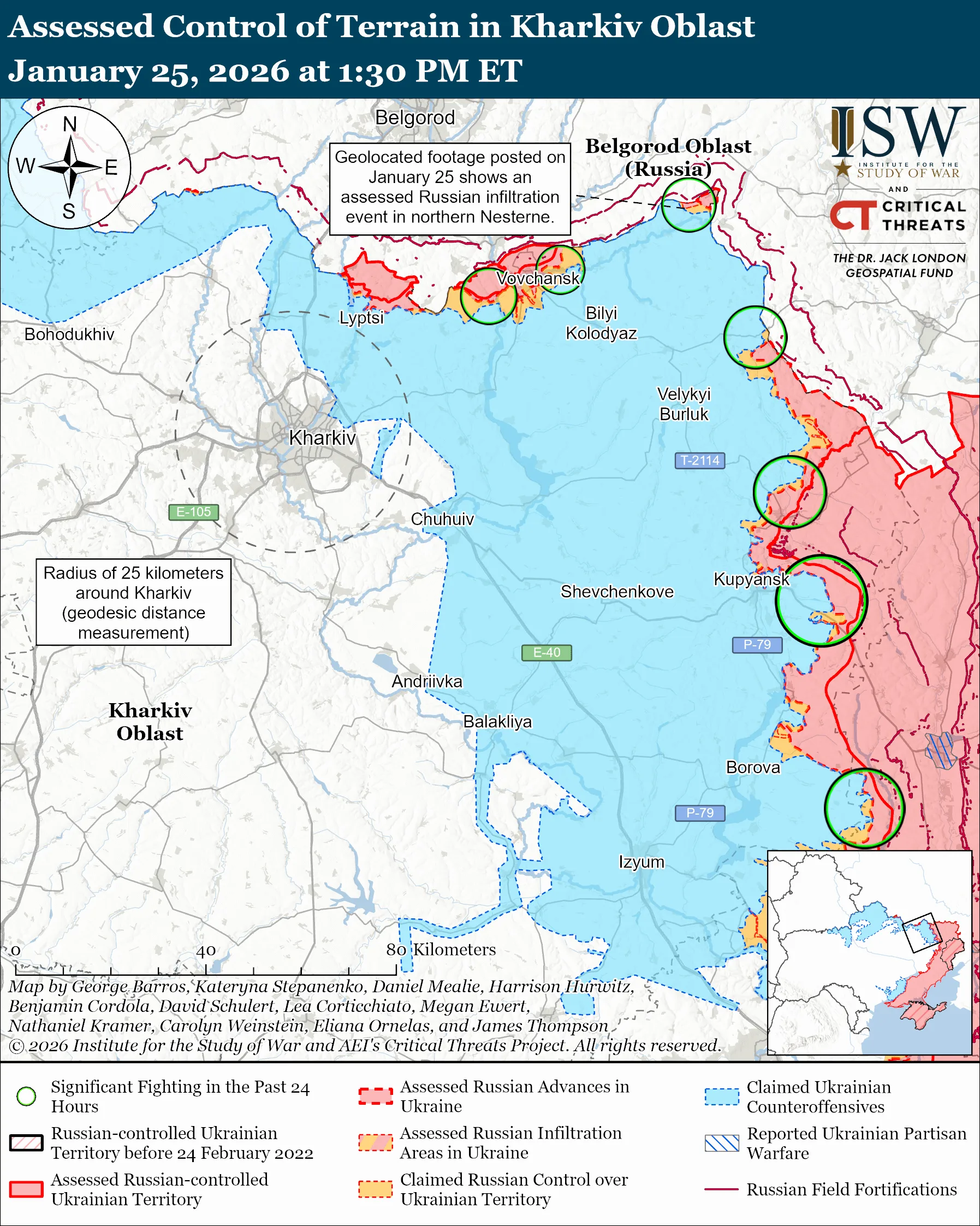 Russian Offensive Campaign Assessment, January 25, 2026 | ISW