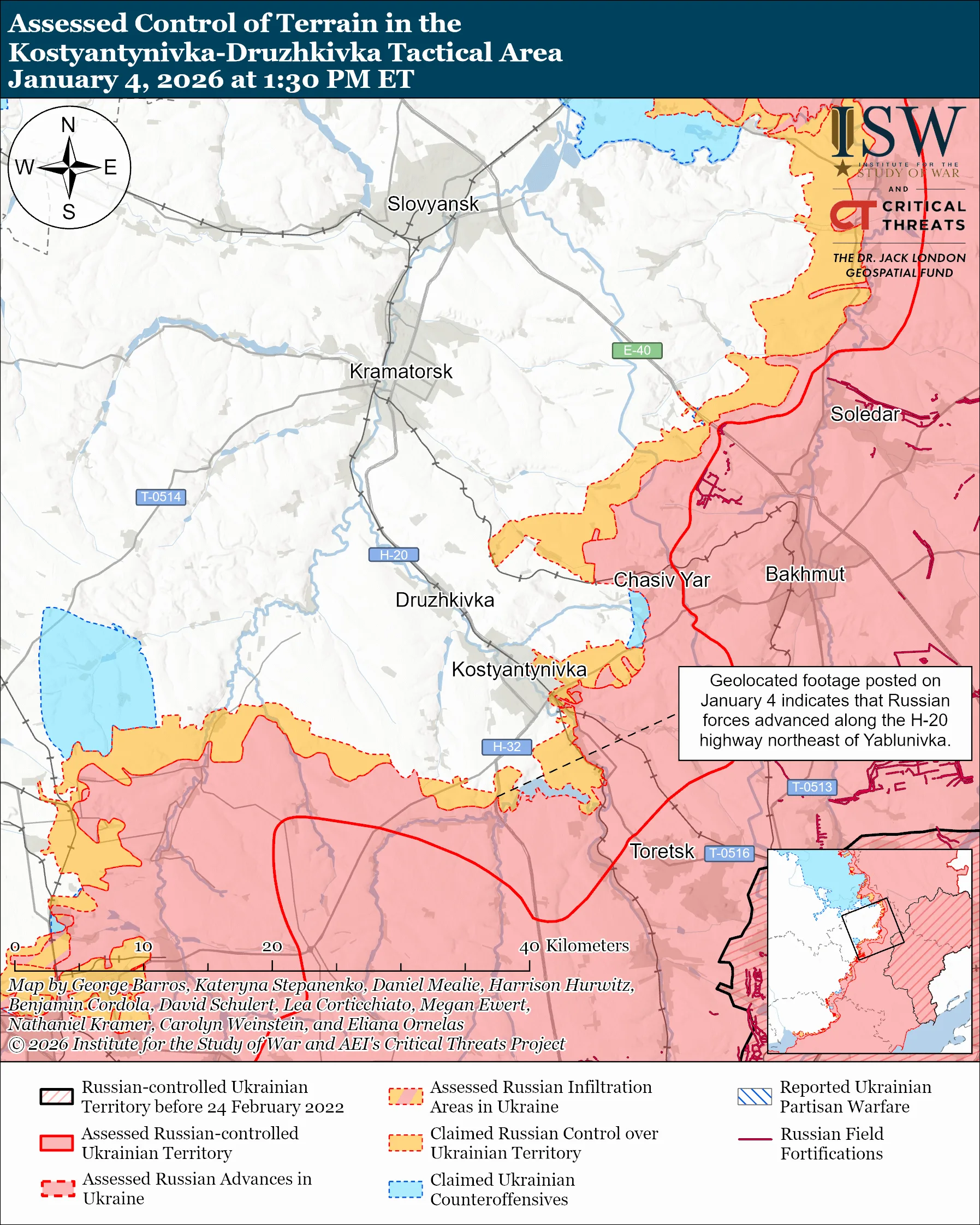 Russian Offensive Campaign Assessment, January 4, 2026 | ISW
