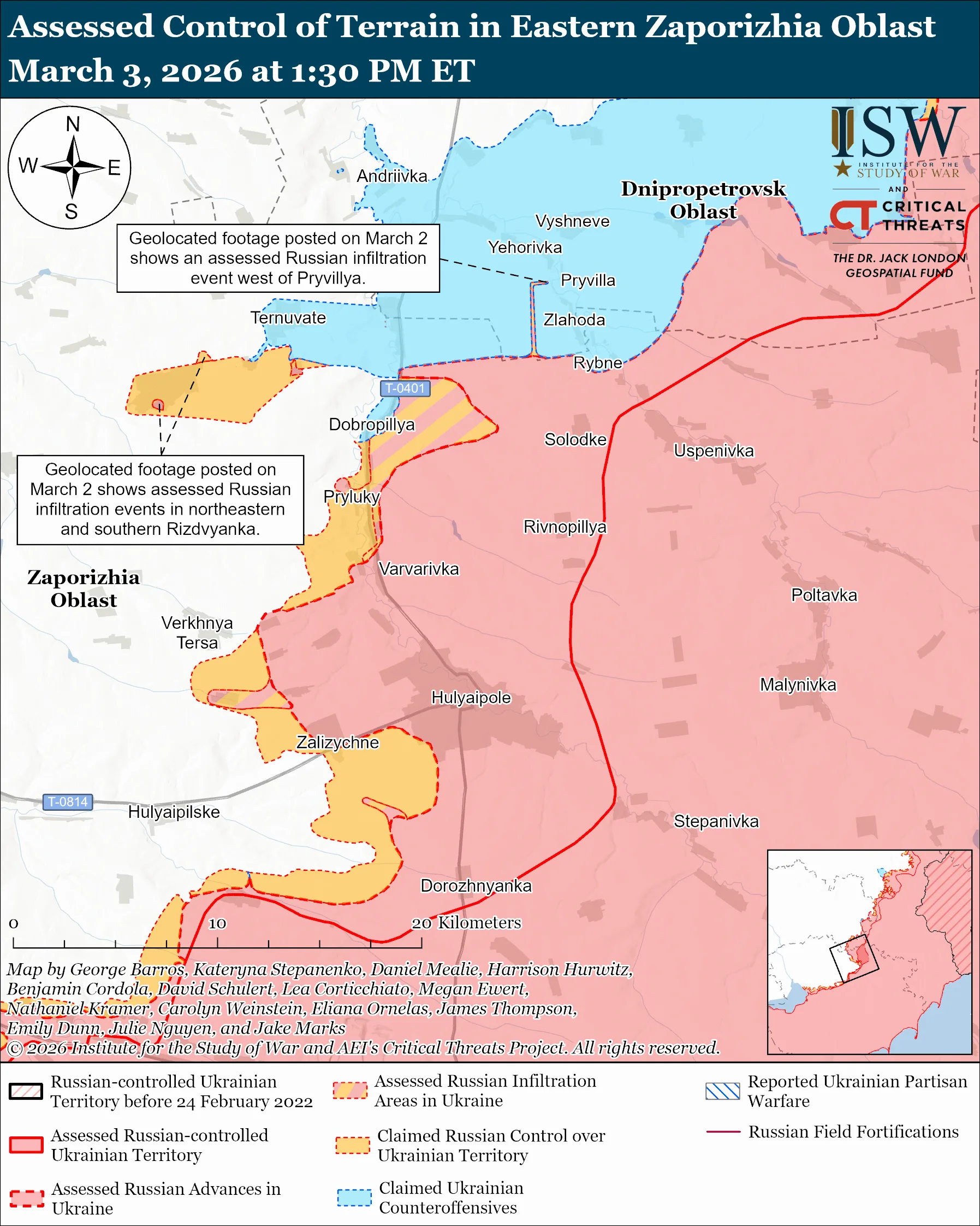 Russian Offensive Campaign Assessment, March 3, 2026 | ISW
