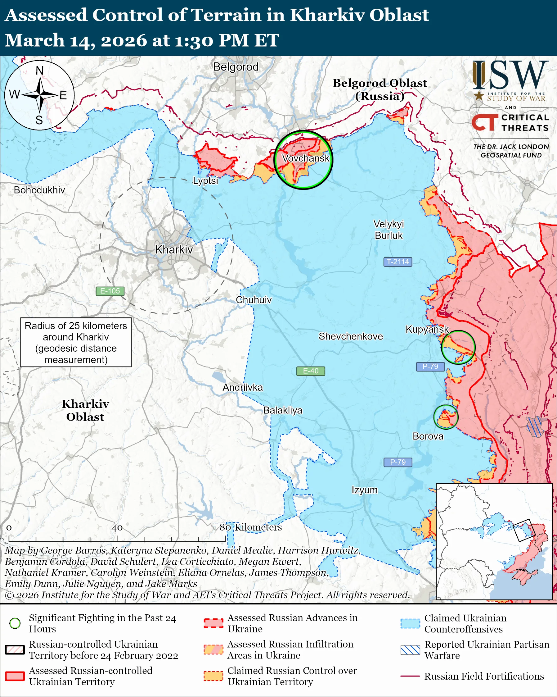 Russian Offensive Campaign Assessment, March 14, 2026 | ISW