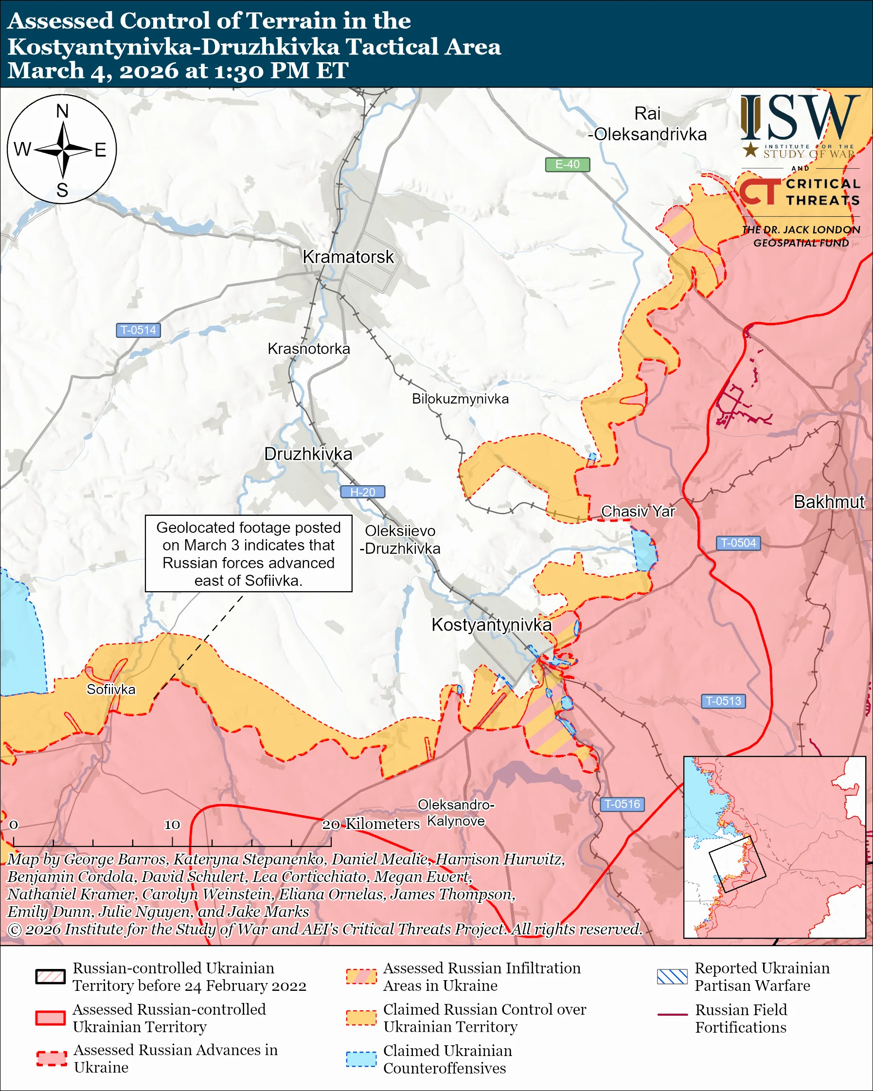 Russian Offensive Campaign Assessment, March 4, 2026 | ISW