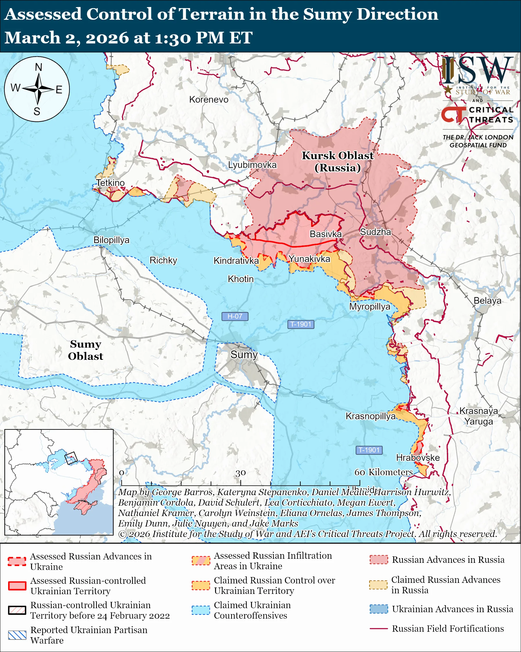 Russian Offensive Campaign Assessment, March 2, 2026 | ISW