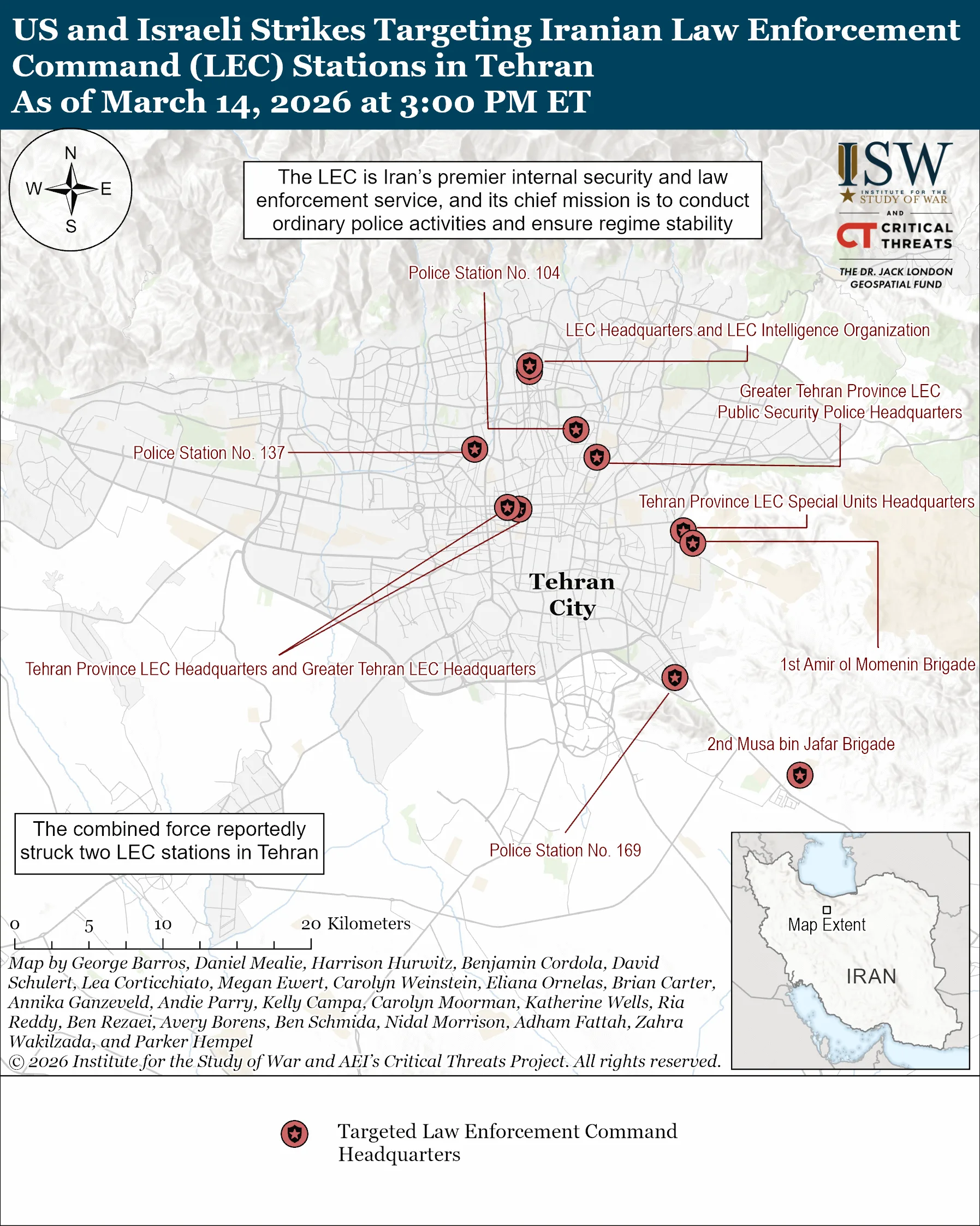 Iran Update Special Report, March 14, 2026 | ISW